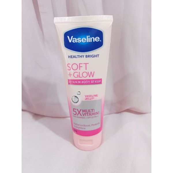 Jual Vaseline Soft Glow Vitamin Body Serum 100ml | Shopee Indonesia