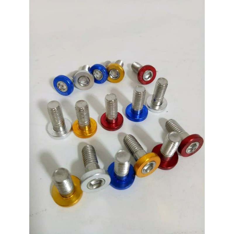 Jual Baut Piringan Cakram Warna Universal harga 4 perbiji | Shopee Indonesia