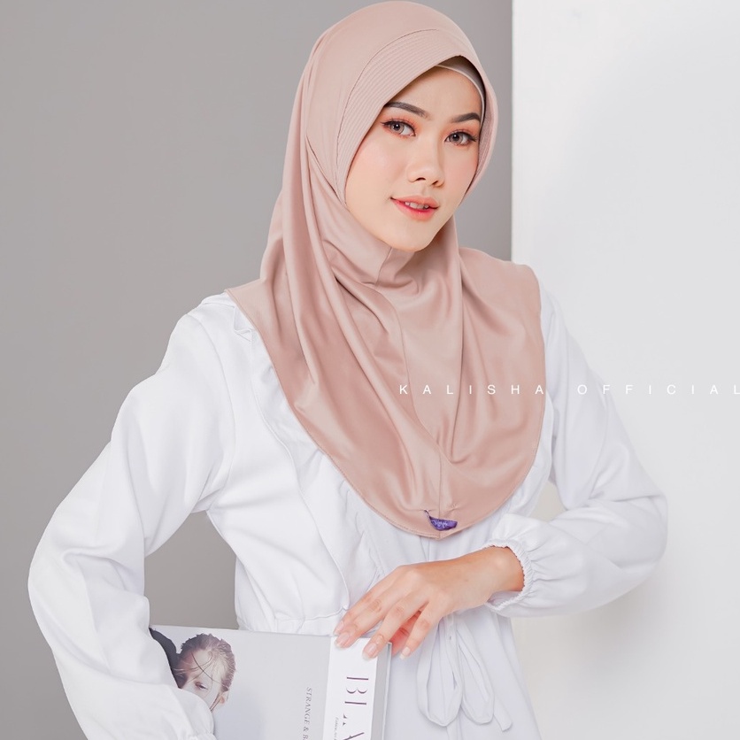 Jual Kalisha - Kerudung Sporty Bergo Hamidah Jilbab Sport Jilbab Instan ...