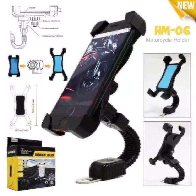 Jual Holder motor spion HM-06/ HOLDER MOTOR UNIVERSAL - HOLDER MOTOR ...