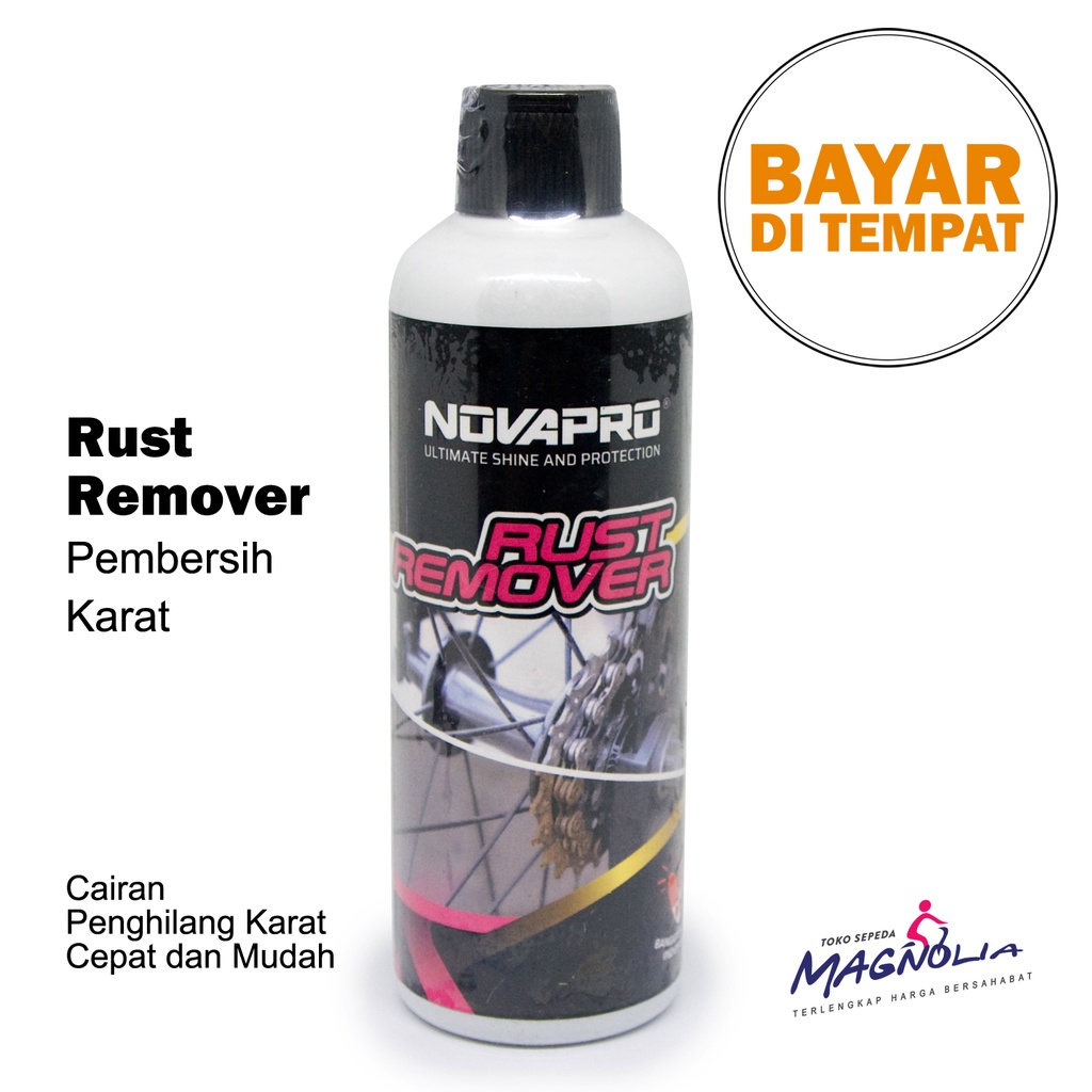 Jual Pembersih Karat Cairan Pembersih dan Penghilang Karat Besi Stainless Novapro Rust Remover ...