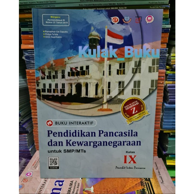 Jual Buku lks pr interaktif pendidikan pancasila, ppkn kelas IX,9 tahun 2022 kurikulum merdeka ...