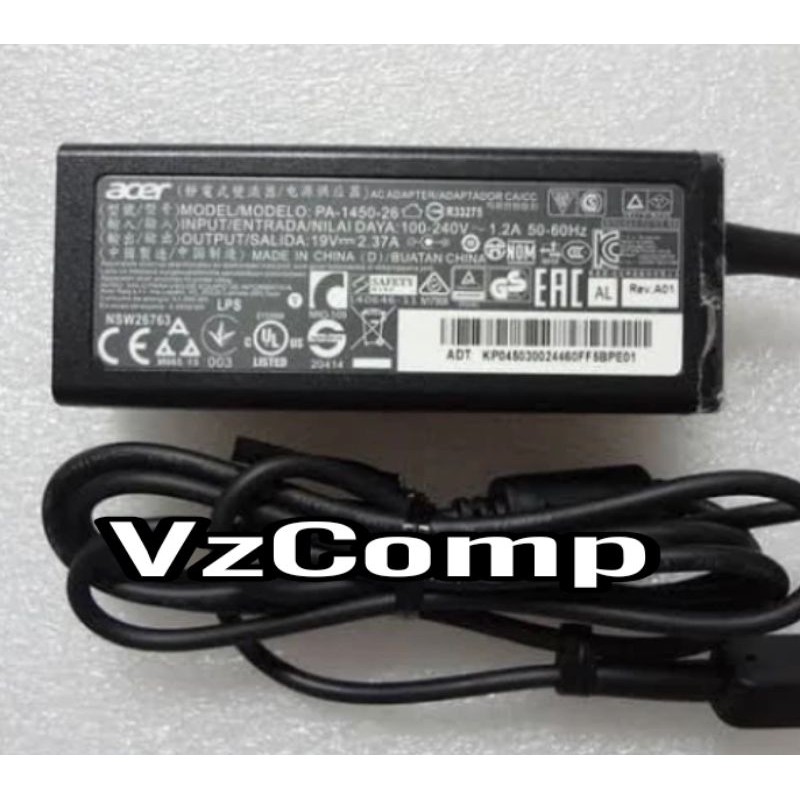 Jual Adaptor Komputer Acer Aspire C20-720 model AC6W1 19V 2.37A ...