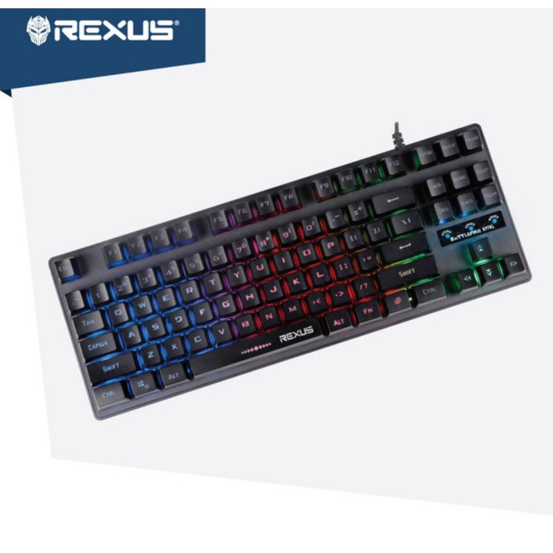 Jual REXUS KEYBOARD GAMING BATTLEFIRE K9TKL / K9G ORIGINAL | Shopee ...
