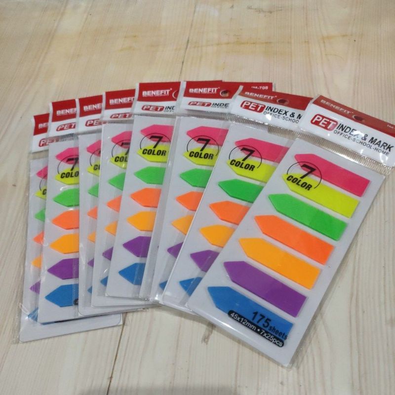 Jual sticky notes panah kertas memo panah memo kertas BENEFIT | Shopee ...