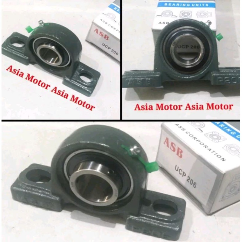 Jual Pillow Block Bearing UCP 206-30 mm UCP206 30 mm Pilow Blok UCP 206 30 mm Diameter Shaft As ...