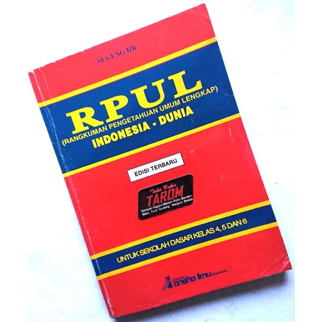 Jual RPUL (Rangkuman Pengetahuan Umum Lengkap) Indonesia - Dunia ed ...