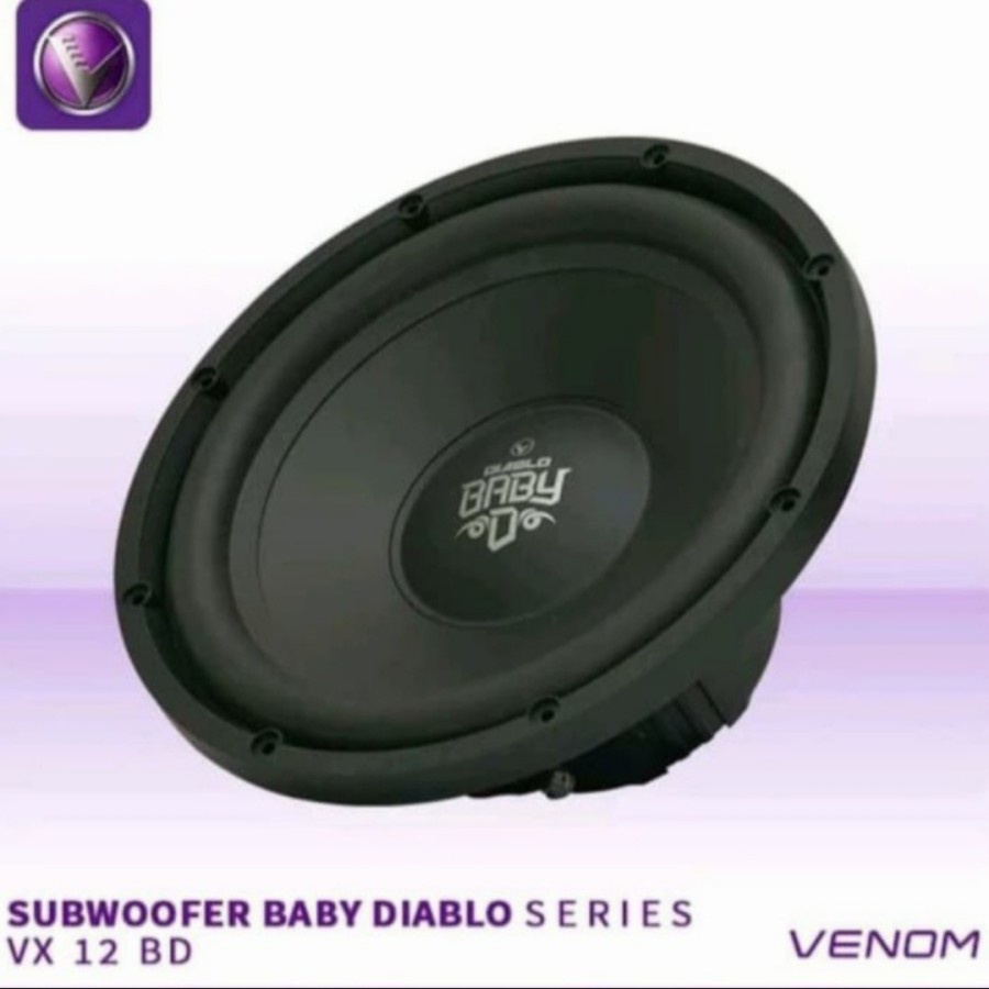 Jual Subwoofer Venom Baby Diablo VX 12 BD / Subwoofer 12 Inch Venom ...