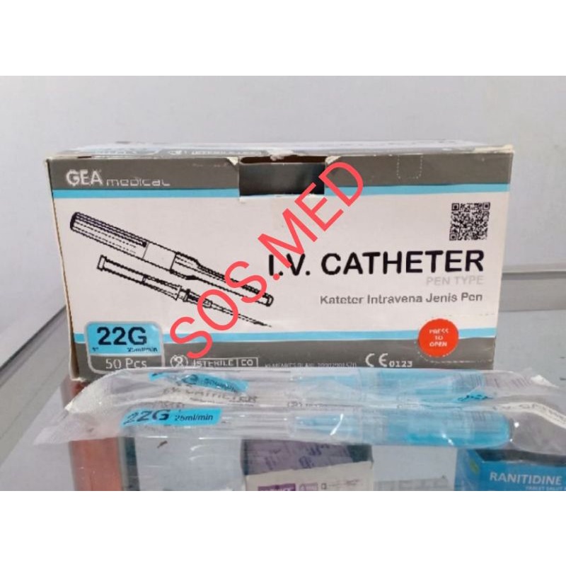 Jual GEA - Intra Vena Catheter (Per BOX) | Shopee Indonesia