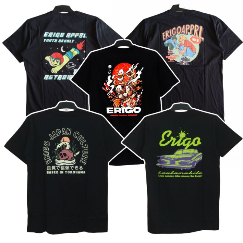 Jual T-SHIRT ERIGO ORIGINAL / KAOS ERIGO ORIGINAL SUMMER COLLECTION ...