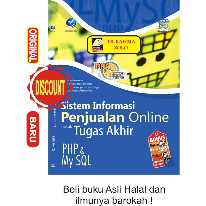 Jual Panduan Aplikatif Dan Solusi Sistem Informasi Penjualan Online ...