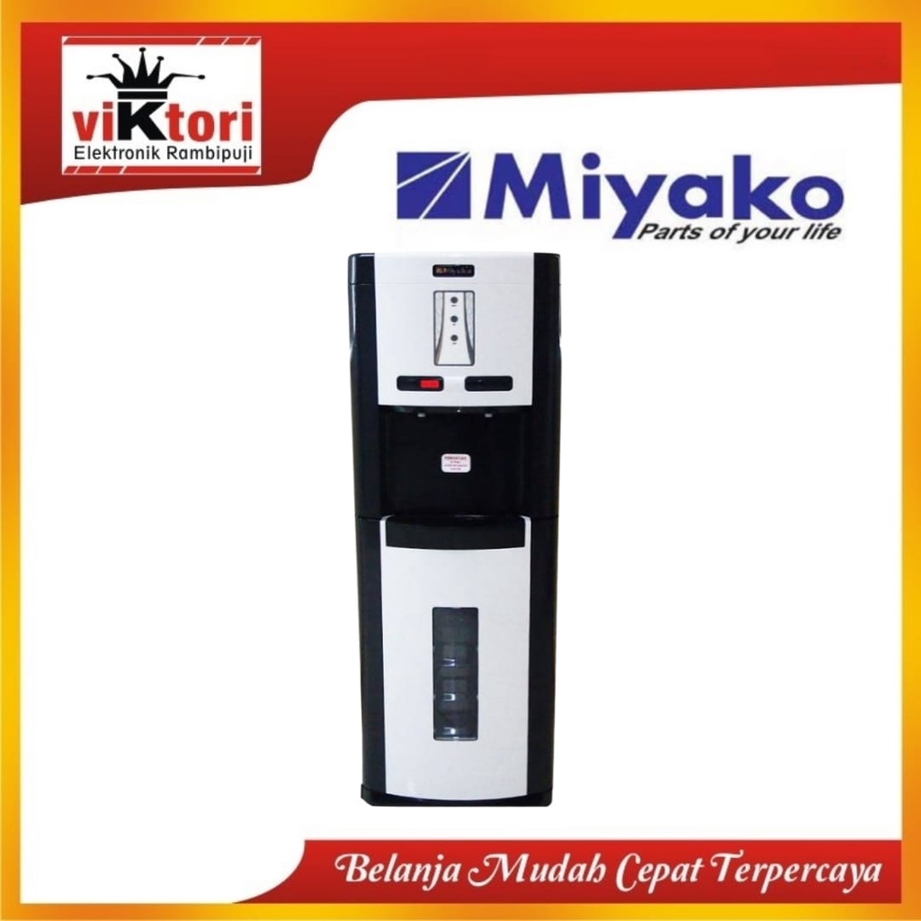 Jual DISPENSER MIYAKO WDP-300 AIR GALON BAWAH / WATER DISPENSER MIYAKO ...