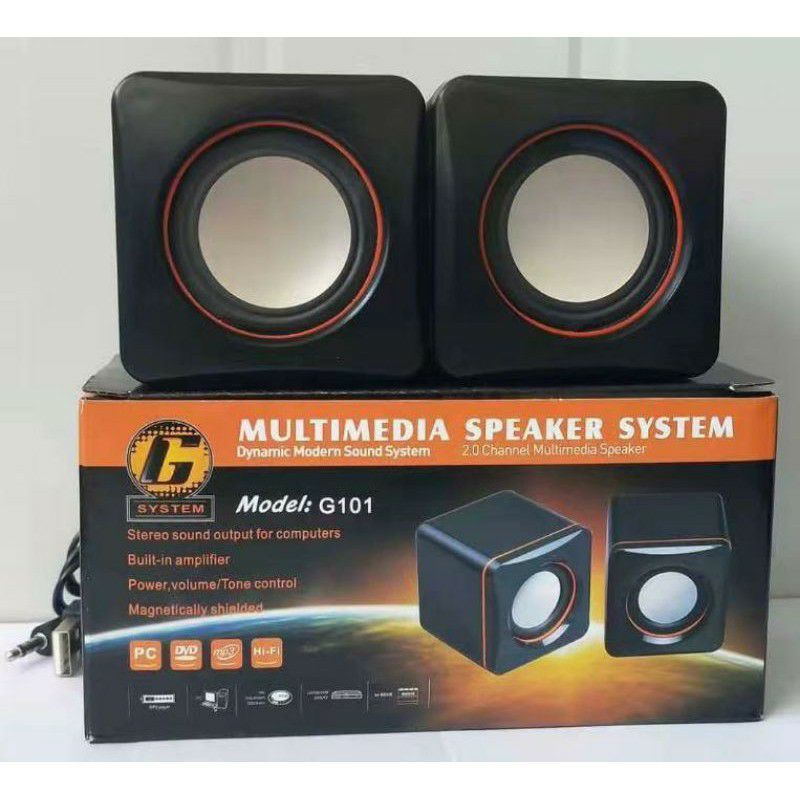 Jual speaker mini digital multimedia PC laptop model g101 | Shopee Indonesia
