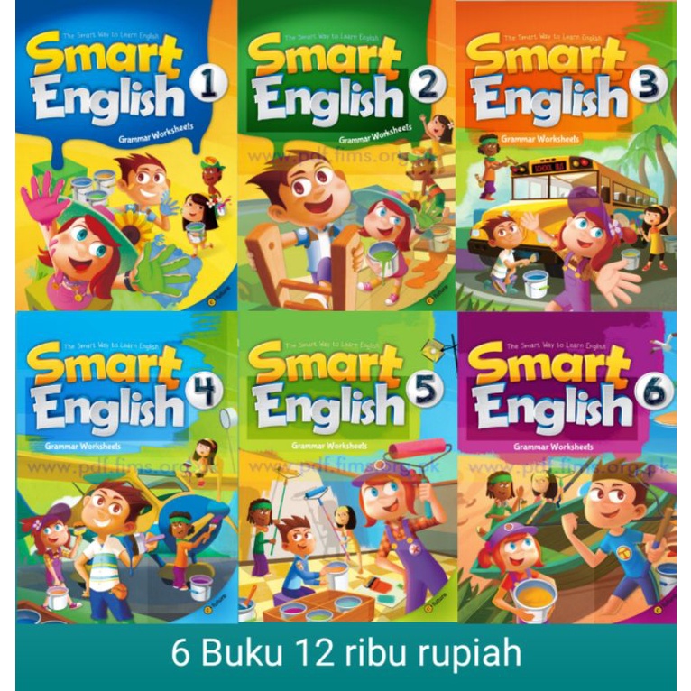 Jual BUKU ENGLISH SMART GRAMMAR WORKSHEET | Shopee Indonesia