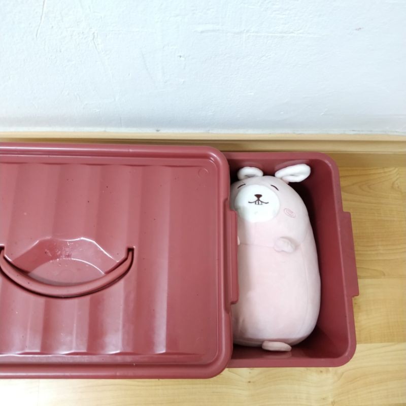 Jual Kontainer Box Plastik Sedang ukuran 16 Liter / Kotak Serbaguna ...