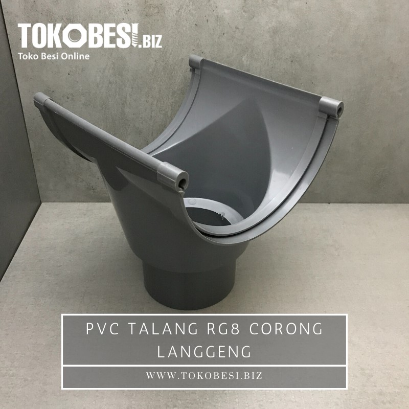 Jual PVC Talang RG8 corong Langgeng | Shopee Indonesia