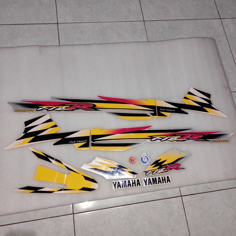 Jual Stiker stripping Graphic Yamaha F1ZR F1Z R FIZR FIZ R Kuning ...