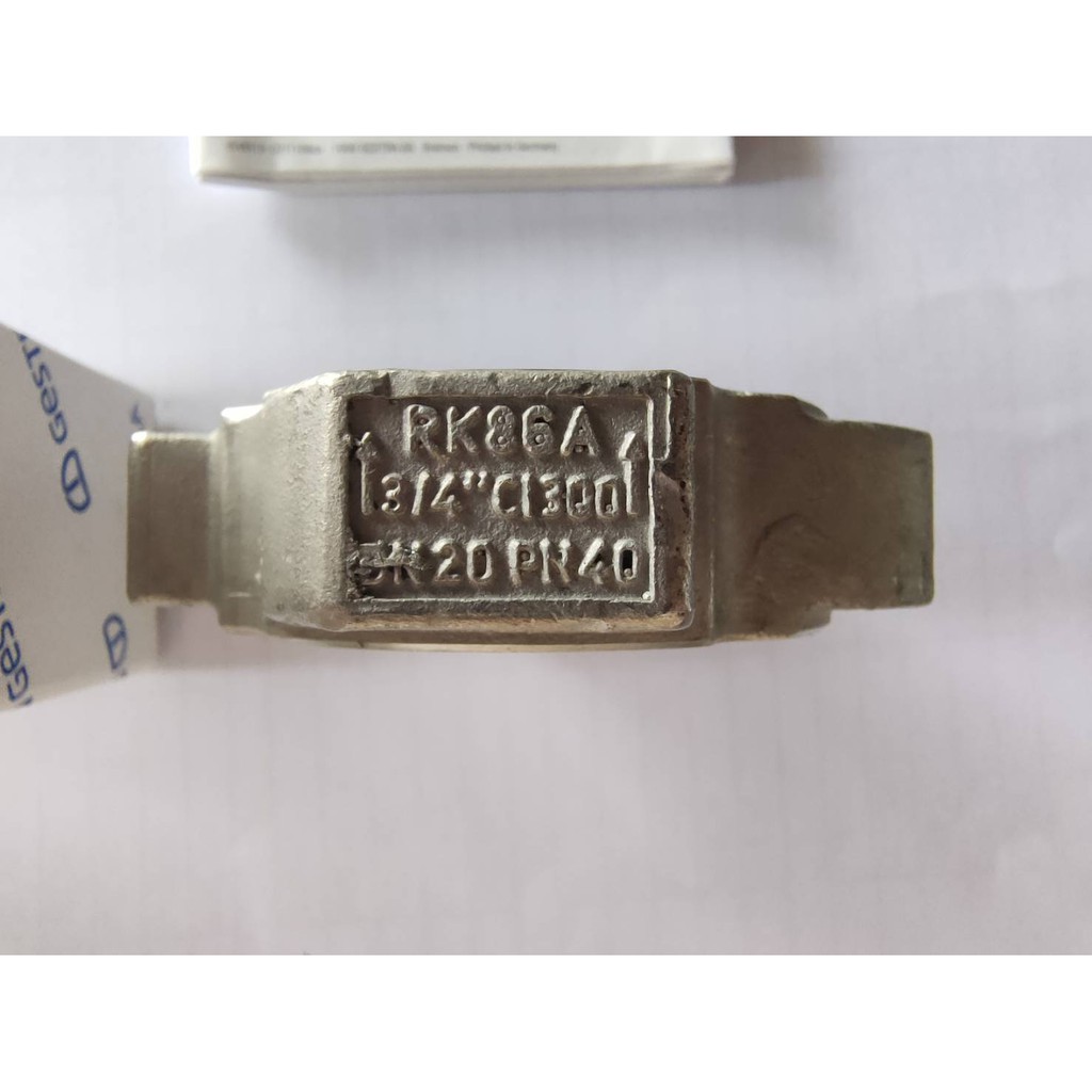 Jual GESTRA DISCO NON RETURN VALVE CHECK VALVE RK86A DN20/25 3/4 - 1 ...