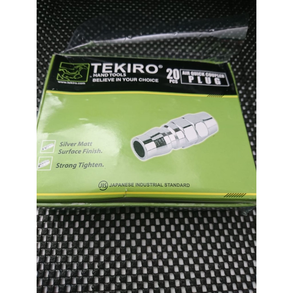 Jual Nepel Sambungan Selang Angin - Quick Coupler Plug 20 / 30 / 40 ( PP ) TEKIRO | Shopee Indonesia