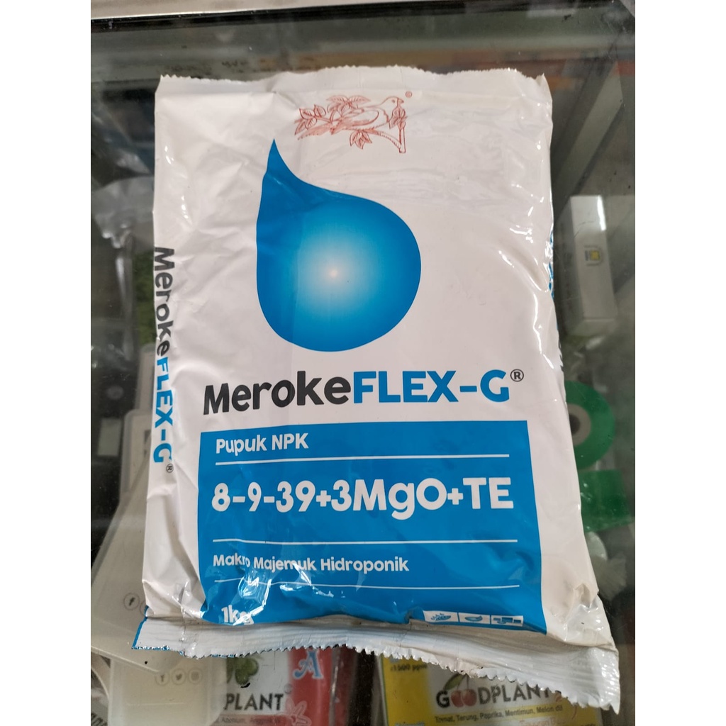 Jual PUPUK MEROKE FLEX-G KEMASAN PABRIK 1 KG NUTRISI MAKRO MAJEMUK ...