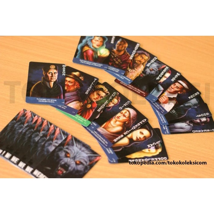 Jual KARTU-PERMAINAN- SPECIAL EDITION ULTIMATE WEREWOLF FULL COLOR - 40 ...