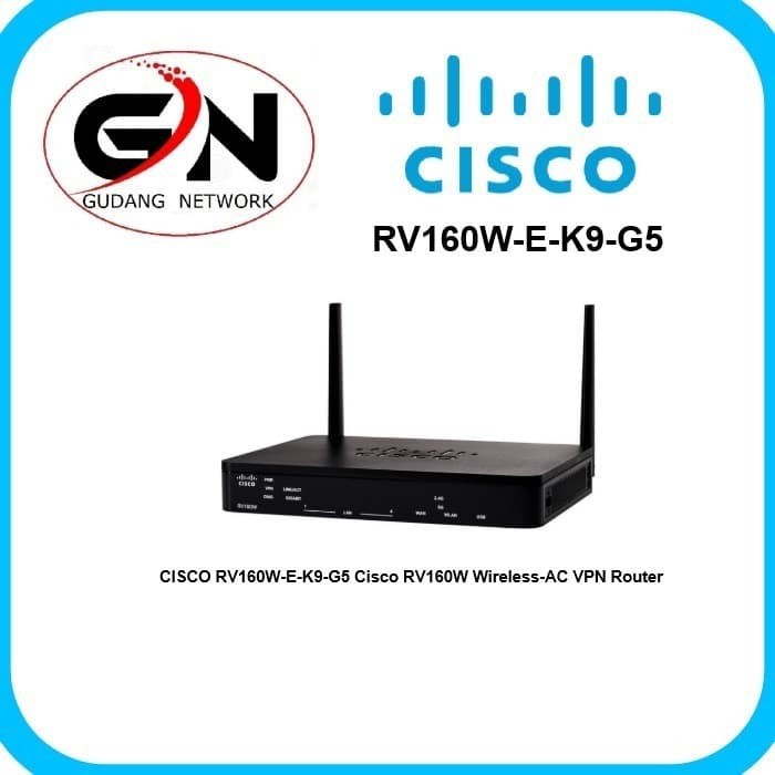 Jual CISCO RV160W-E-K9-G5 Cisco RV160W Wireless-AC VPN Router | Shopee ...
