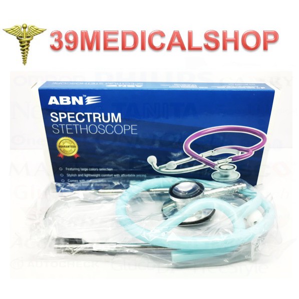 Jual STETOSKOP ABN SPECTRUM LIGHT BLUE - STETOSKOP ABN BIRU MUDA ...