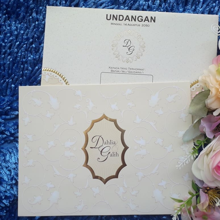 Jual Undangan Pernikahan / Undangan Mewah / Undangan Bagus / Erba 88134 ...