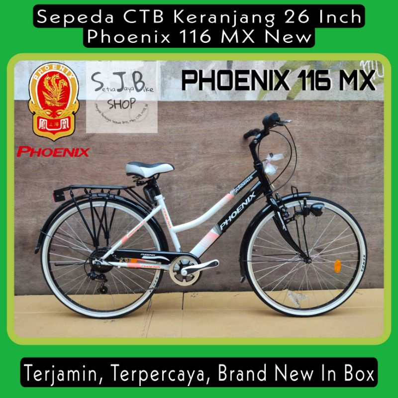 Jual Sepeda CTB Keranjang 26 Inch PHOENIX 116 MX New Steel Hi-Ten 7 ...