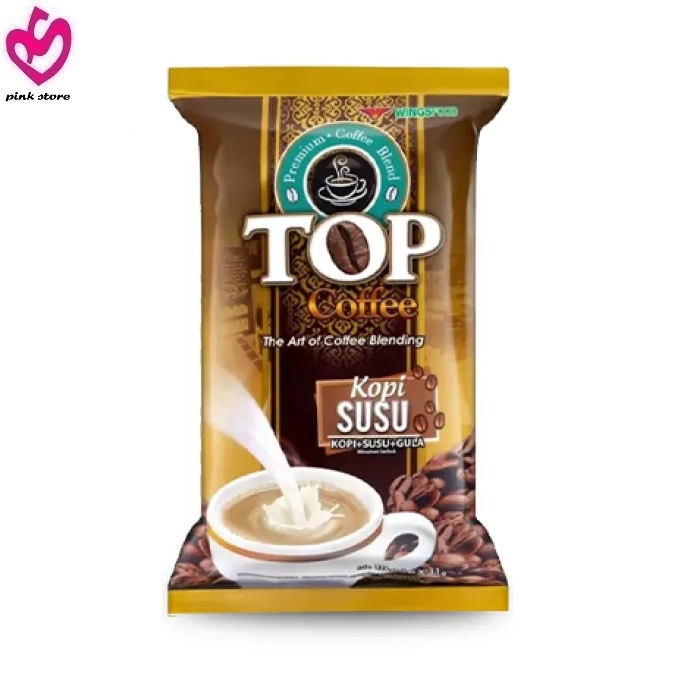 Jual TOP Kopi Instan 3in1 varian White Coffee, Gula Aren, Barista ...