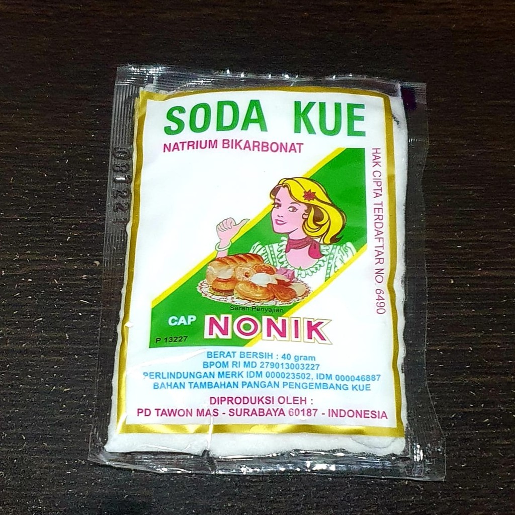 Jual Soda Kue Cap Nonik 40gr Kemasan Hijau Shopee Indonesia