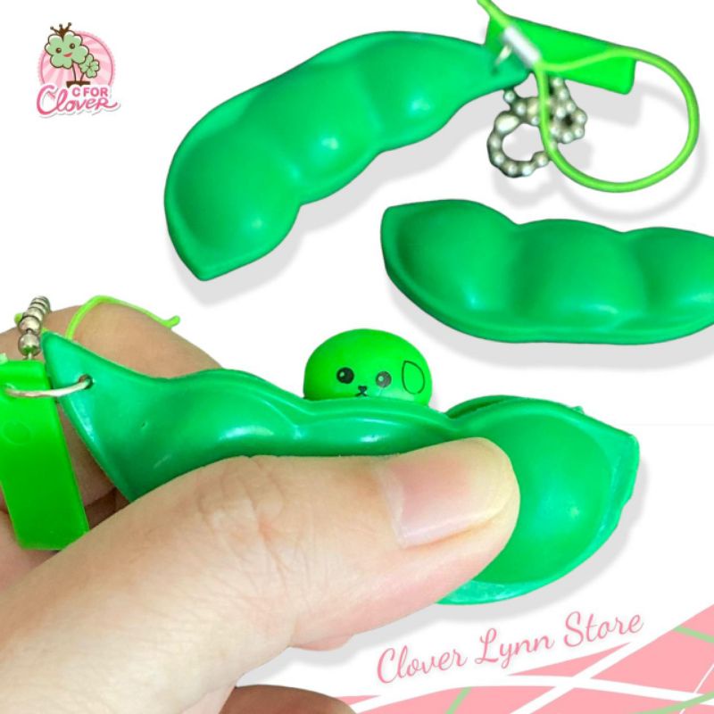Jual SQUEEZE TOYS CUTE EDAMAME / fidget stress relief lucu bean viral ...