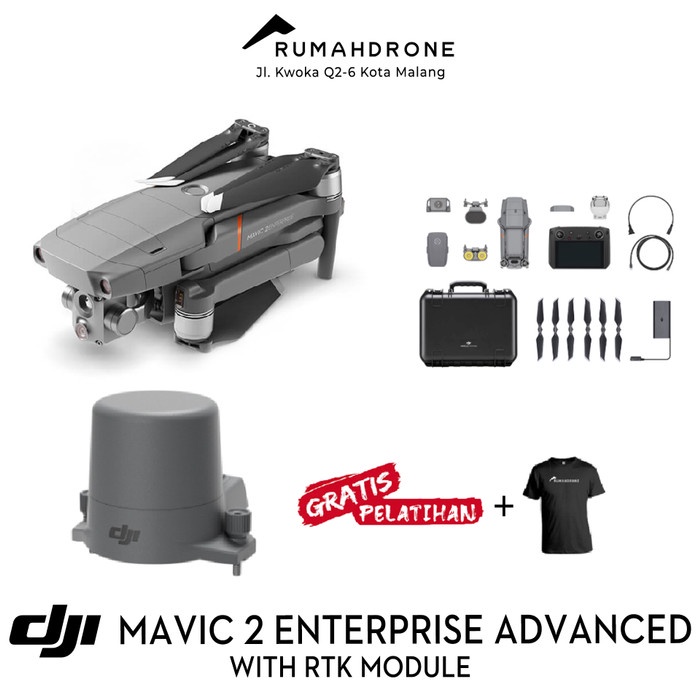 Jual DJI MAVIC 2 ENTERPRISE ADVANCED WITH RTK MODULE | Shopee Indonesia