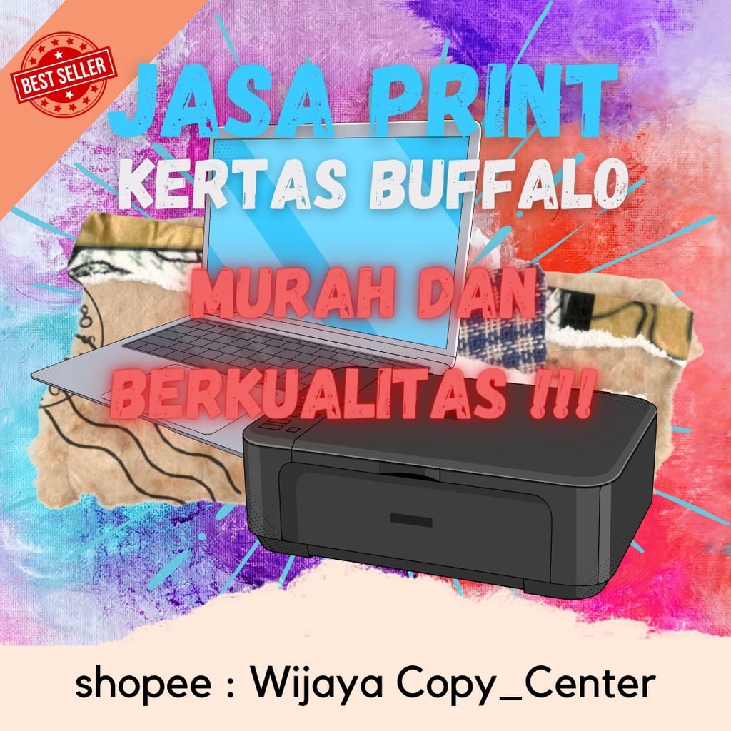 Jual JASA PRINT KERTAS BUFFALOW | Shopee Indonesia