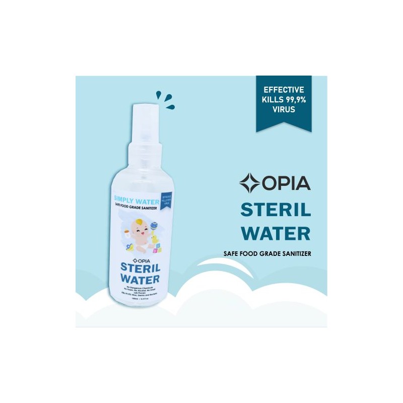 Jual opia steril water dan sanitizer water | Shopee Indonesia