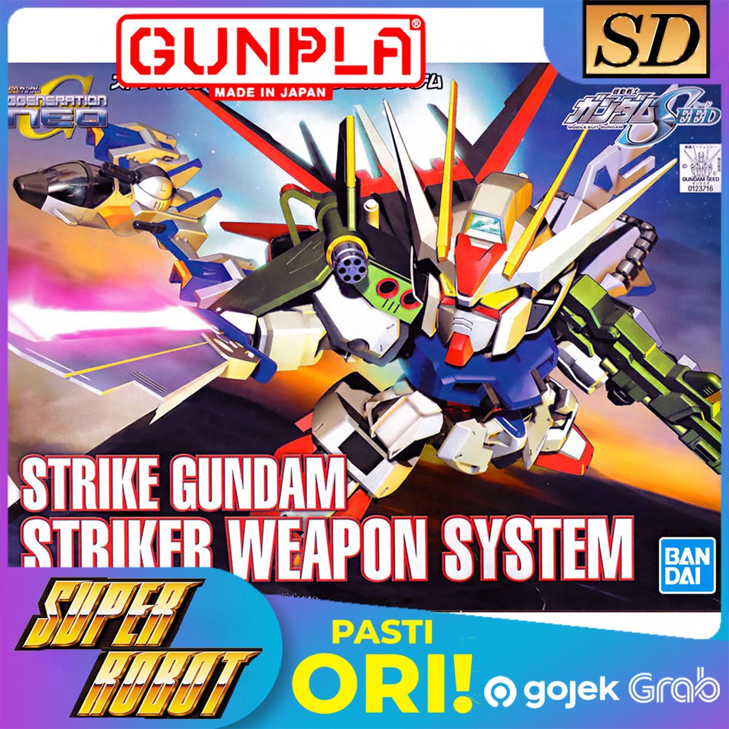 Jual BANDAI SD BB Perfect Strike Gundam Striker Weapon System | Shopee ...
