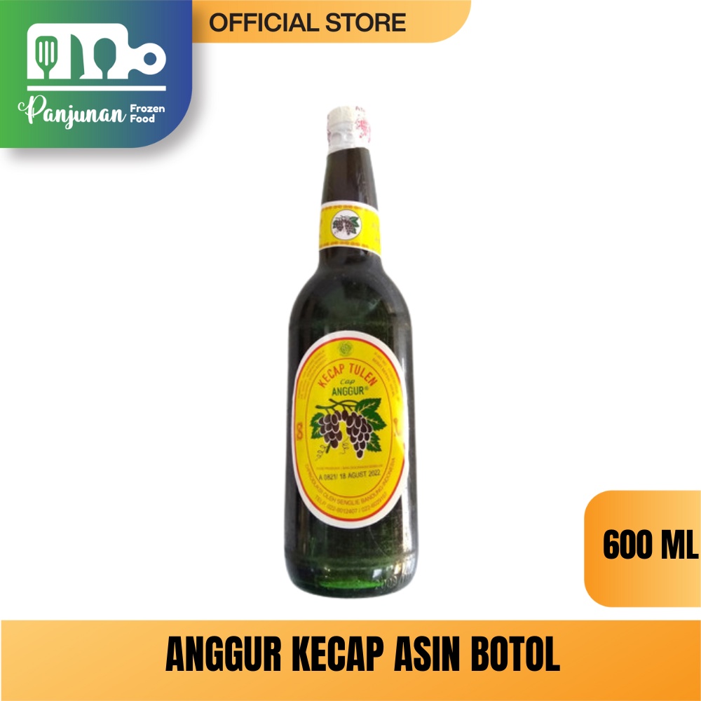 Jual Kecap cap anggur seng lie 600ml asin | Shopee Indonesia
