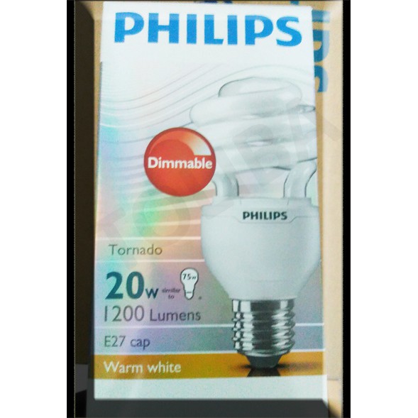 Jual Lampu Dimmer Dimmable Philips 20 Watt Kuning Dapat Diredupkan ...