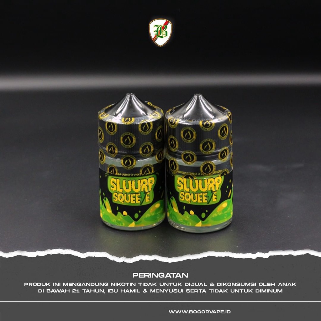 Jual Sluurp Squeeze Lemon Lime Juice . 60ML | 3MG | Shopee Indonesia