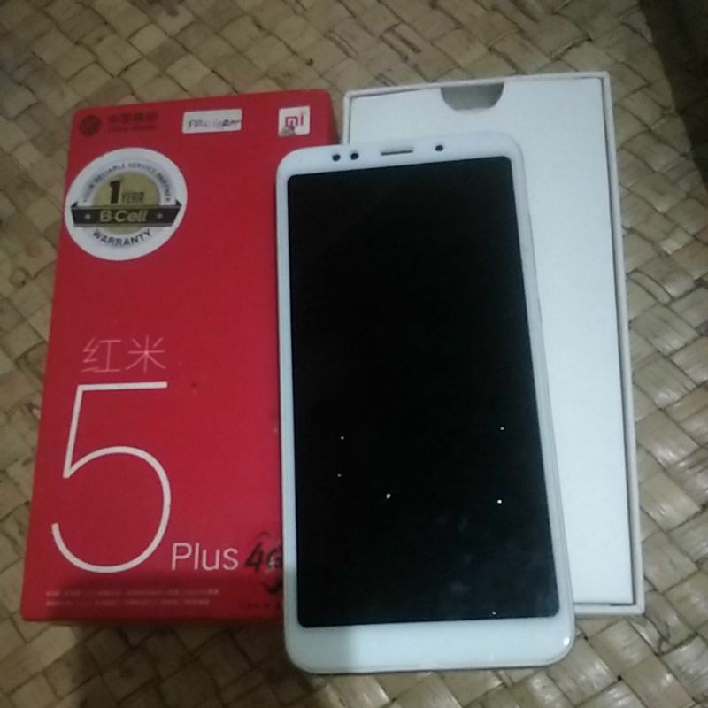 Jual hp xiomi redmi 5 plus matot/mentok logo | Shopee Indonesia