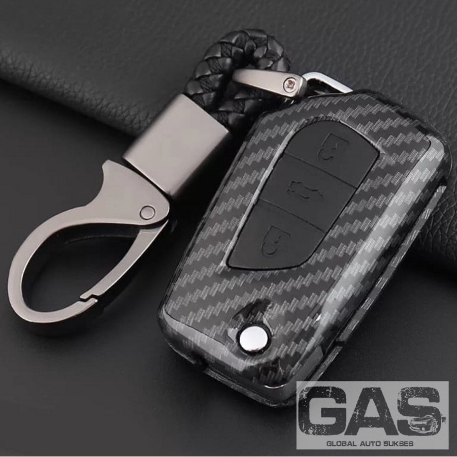 Jual Casing Kunci Mobil Carbon Toyota All New Innova Reborn 2016 - 2019 ...