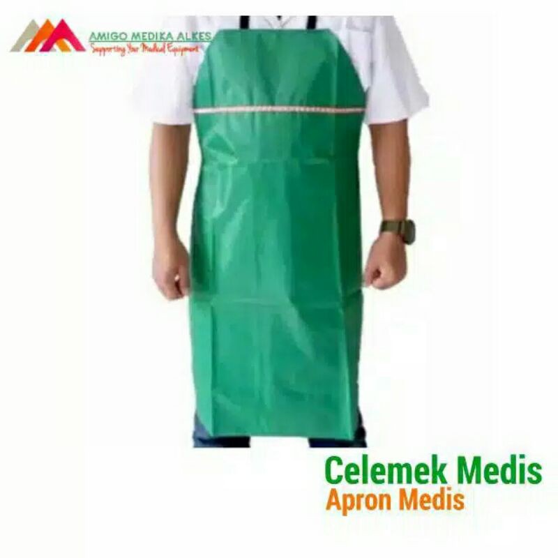 Jual Apron celemek medis tebal | Shopee Indonesia