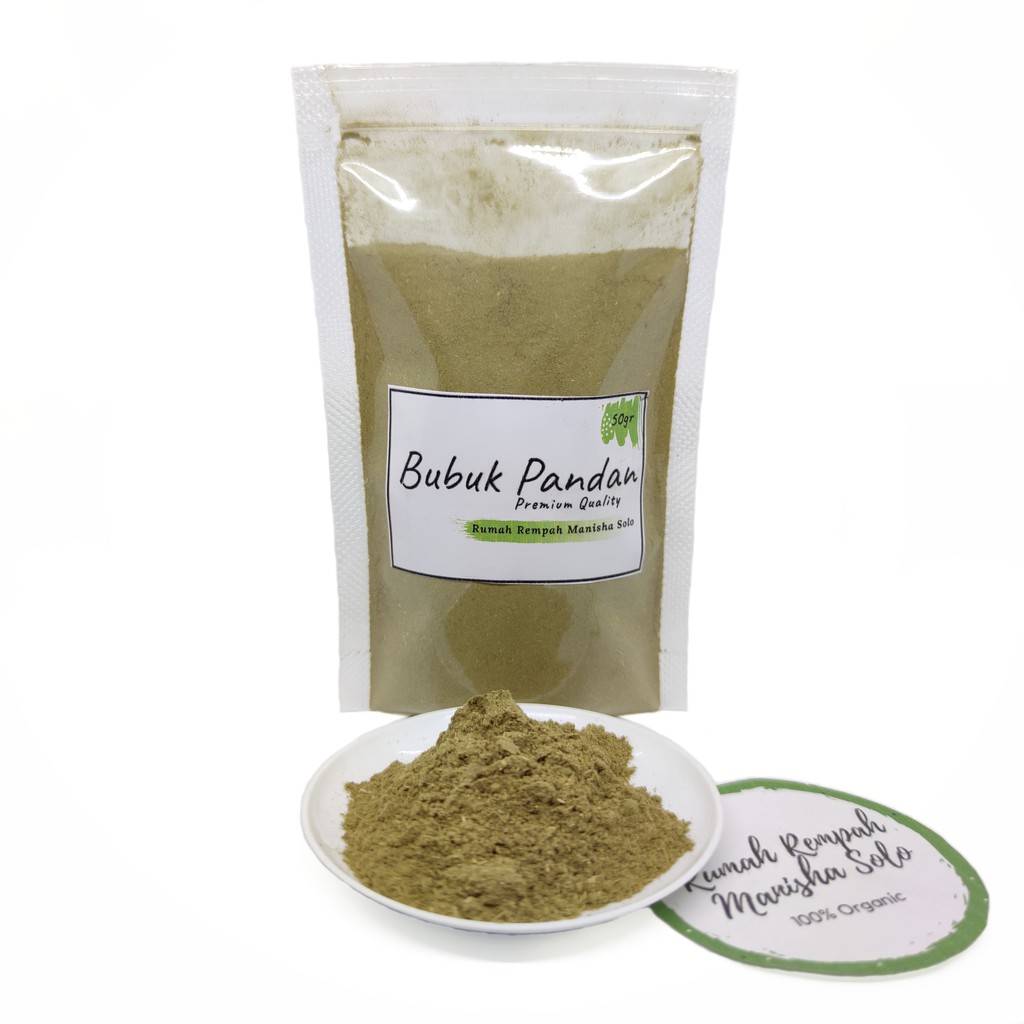 Jual Bubuk Daun Pandan / Pandanus Leaf Powder 50gram - Rumah Rempah ...