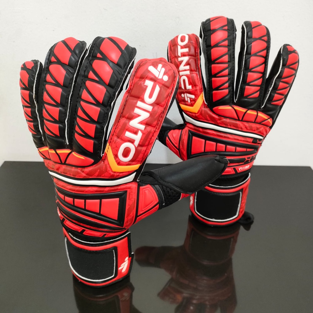 Jual Sarung Tangan Kiper Dewasa Plus Tulang - PINTO RIB CLB (Size 8, 9 ...