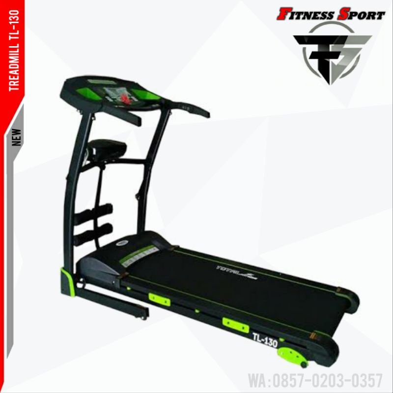 Jual Treadmill TL-130 Alat Fitness Elektrik Multi Fungsi | Shopee Indonesia