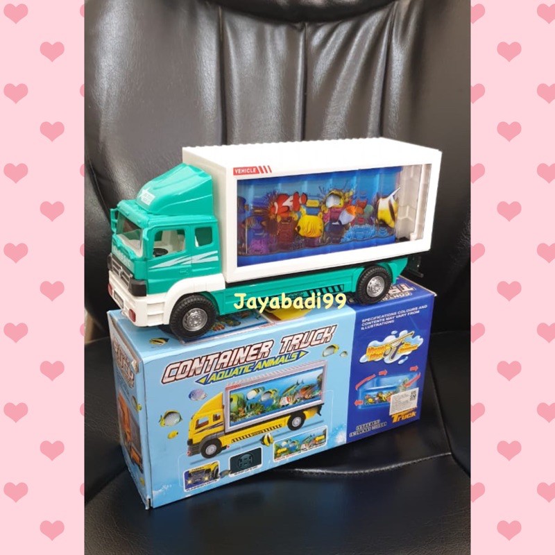 Jual mainan anak mobil truck aquarium mobil ikan akuarium | Shopee ...