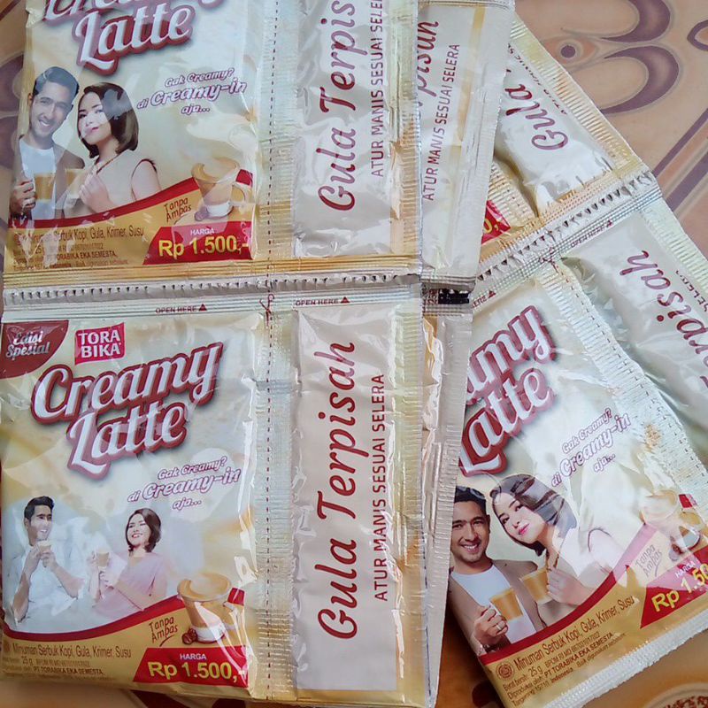 Jual MAYORA Torabika Creamy Latte Kopi Instan Sachet 25 Gram Renceng ...