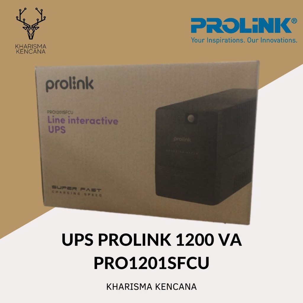 Jual UPS PROLINK 1200 VA PRO1201SFCU | Shopee Indonesia