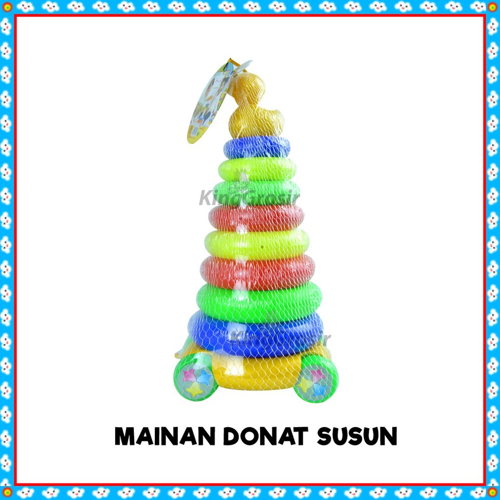 Jual Mainan Anak Edukasi / Mainan Donat Susun | Shopee Indonesia