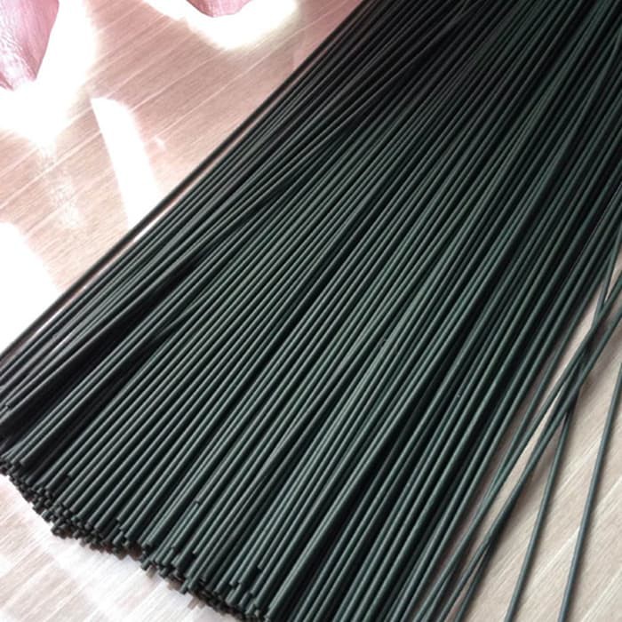 Jual Tangkai bunga, Tangkai daun, tangkai kawat kerajinan tangan 40cm ...